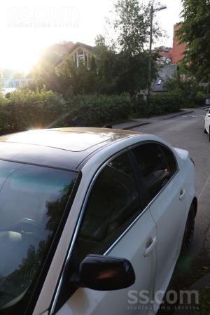 White BMW 525 2005 in Riga, with an engine capacity of 2.50 L and mileage of 0 thousand km for 5100 €, photo 6 on AUTOMOTO.COM.LV