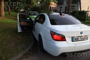 White BMW 525 2005 in Riga, with an engine capacity of 2.50 L and mileage of 0 thousand km for 5100 €, photo 15 on AUTOMOTO.COM.LV