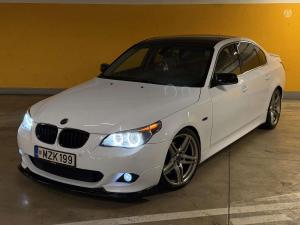White BMW 525 2006 in Vilnius, with an engine capacity of 2.50 L and mileage of 400 thousand km for 4350 €, photo 4 on AUTOMOTO.COM.LV