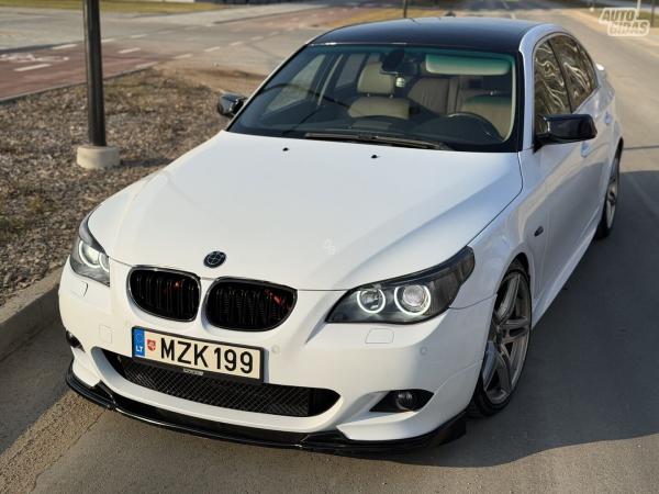 White BMW 525 2006 in Vilnius, with an engine capacity of 2.50 L and mileage of 399 thousand km for 3799 €, photo 2 on AUTOMOTO.COM.LV