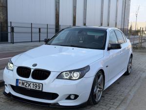 White BMW 525 2006 in Vilnius, with an engine capacity of 2.50 L and mileage of 399 thousand km for 3799 €, photo 12 on AUTOMOTO.COM.LV