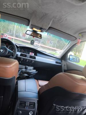 White BMW 525 2006 in Riga, with an engine capacity of 2.50 L and mileage of 370 thousand km for 7350 €, photo 8 on AUTOMOTO.COM.LV
