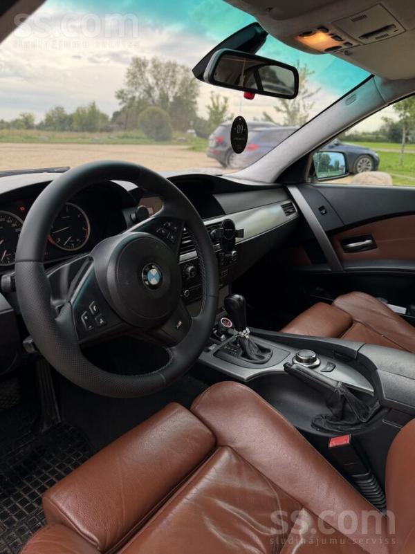 БМВ 525 2006 в Рига на AUTOMOTO.COM.LV Белый БМВ 525 2006 в Рига, объемом двигателя 2.50 л и пробегом 370 тыс. км за 6690 €, фото 10 на AUTOMOTO.COM.LV