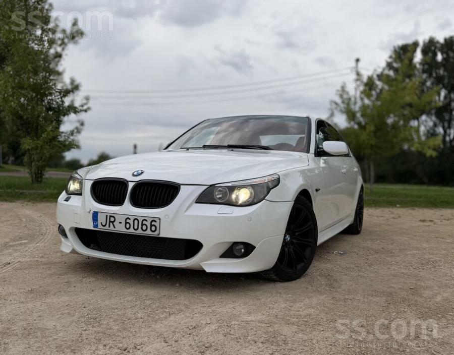 Balts BMW 525 2006 Rīga, ar dzinēja tilpumu 2.50 L un nobraukumu 370 tūkst. km par 6200 €, foto 1 vietnē AUTOMOTO.COM.LV