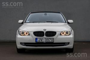 White BMW 525 2007 in Riga, with an engine capacity of 2.50 L and mileage of 0 thousand km for 5000 €, photo 2 on AUTOMOTO.COM.LV
