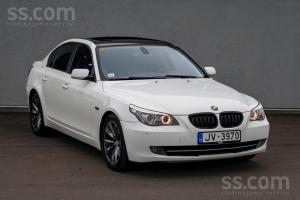 White BMW 525 2007 in Riga, with an engine capacity of 2.50 L and mileage of 0 thousand km for 5000 €, photo 3 on AUTOMOTO.COM.LV