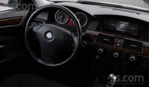White BMW 525 2007 in Jelgava, with an engine capacity of 2.50 L and mileage of 24 thousand km for 11922 €, photo 23 on AUTOMOTO.COM.LV
