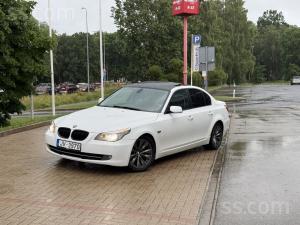 White BMW 525 2007 in Riga, with an engine capacity of 3.00 L and mileage of 320 thousand km for 4999 €, photo  on AUTOMOTO.COM.LV