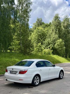 White BMW 525 2007 in Vilnius, with an engine capacity of 2.99 L and mileage of 289 thousand km for 4500 €, photo 8 on AUTOMOTO.COM.LV