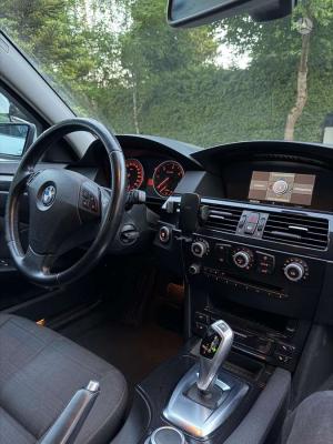 White BMW 525 2007 in Vilnius, with an engine capacity of 2.99 L and mileage of 289 thousand km for 4500 €, photo 17 on AUTOMOTO.COM.LV