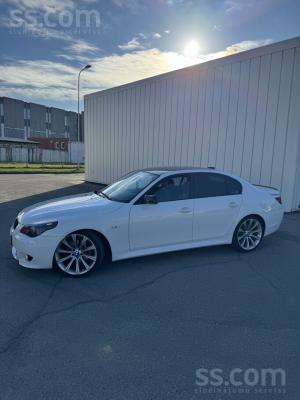 White BMW 525 2009 in Riga, with an engine capacity of 3.00 L and mileage of 392 thousand km for 8200 €, photo 4 on AUTOMOTO.COM.LV
