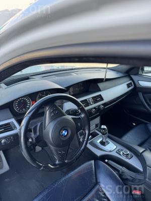 White BMW 525 2009 in Riga, with an engine capacity of 3.00 L and mileage of 392 thousand km for 8200 €, photo 10 on AUTOMOTO.COM.LV