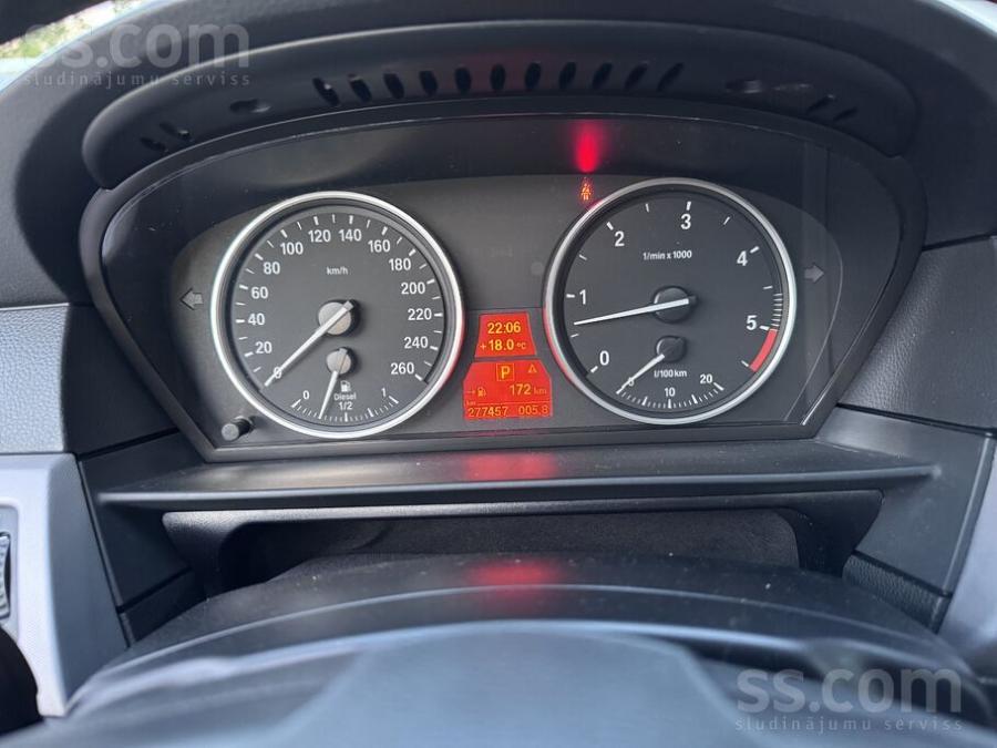 Белый БМВ 525 2009 в Елгава, объемом двигателя 3.00 л и пробегом 277 тыс. км за 9450 €, фото 21 на AUTOMOTO.COM.LV
