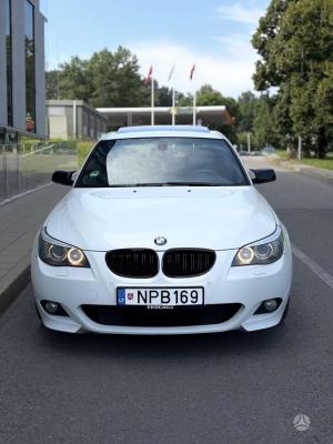 White BMW 525 2009 in Vilnius, with an engine capacity of 2.99 L and mileage of 380 thousand km for 6600 €, photo 3 on AUTOMOTO.COM.LV