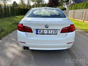 White BMW 525 2010 in Riga, with an engine capacity of 3.00 L and mileage of 226 thousand km for 9200 €, photo 7 on AUTOMOTO.COM.LV