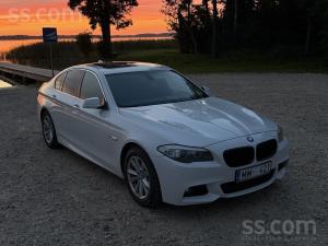 White BMW 525 2010 in Jelgava, with an engine capacity of 3.00 L and mileage of 340 thousand km for 8800 €, photo  on AUTOMOTO.COM.LV