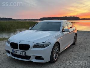 White BMW 525 2010 in Jelgava, with an engine capacity of 3.00 L and mileage of 340 thousand km for 8800 €, photo 3 on AUTOMOTO.COM.LV