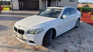 White BMW 525 2010 in Jelgava, with an engine capacity of 3.00 L and mileage of 340 thousand km for 8800 €, photo 11 on AUTOMOTO.COM.LV