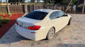 White BMW 525 2010 in Jelgava, with an engine capacity of 3.00 L and mileage of 340 thousand km for 8800 €, photo 12 on AUTOMOTO.COM.LV