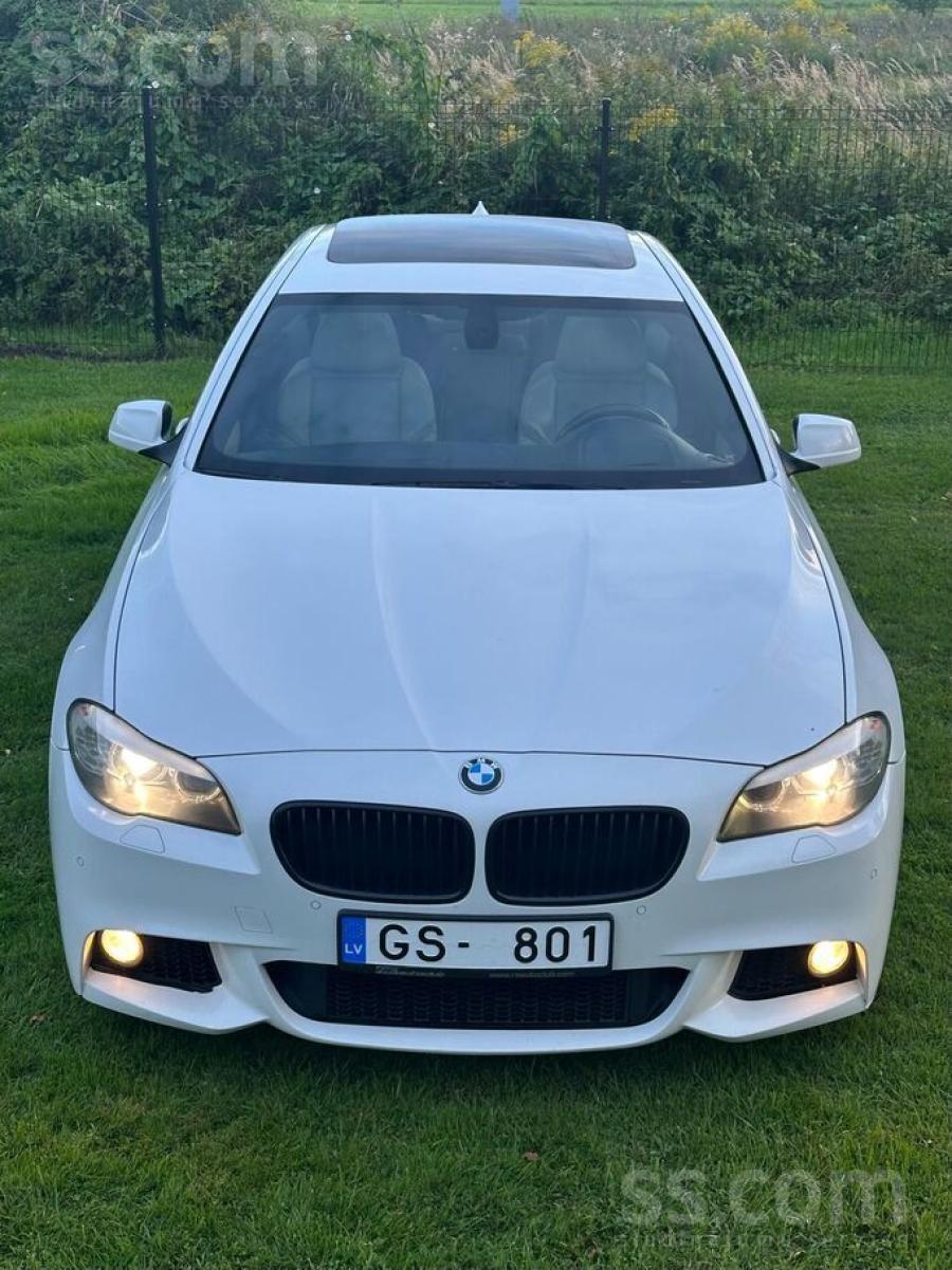Balts BMW 525 2010 Rīga, ar dzinēja tilpumu 3.00 L un nobraukumu 340 tūkst. km par 10200 €, foto 3 vietnē AUTOMOTO.COM.LV
