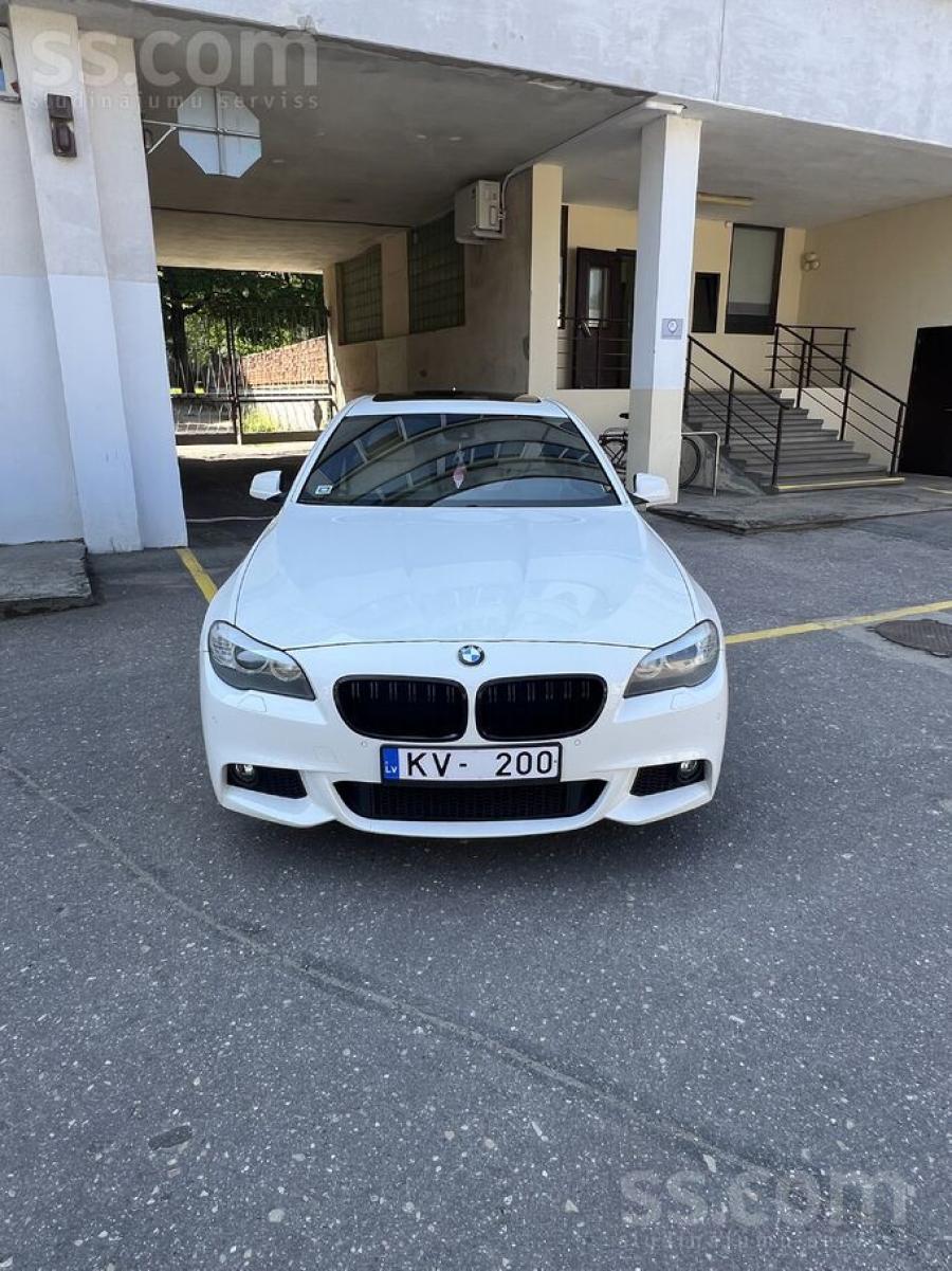 Balts BMW 525 2011 Rīga, ar dzinēja tilpumu 3.00 L un nobraukumu 305 tūkst. km par 10500 €, foto 1 vietnē AUTOMOTO.COM.LV