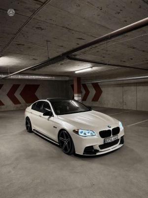 White BMW 525 2011 in Vilnius, with an engine capacity of 2.99 L and mileage of 328 thousand km for 15000 €, photo 3 on AUTOMOTO.COM.LV
