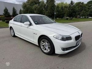 White BMW 525 2011 in Alytus, with an engine capacity of 2.99 L and mileage of 244 thousand km for 8800 €, photo 3 on AUTOMOTO.COM.LV