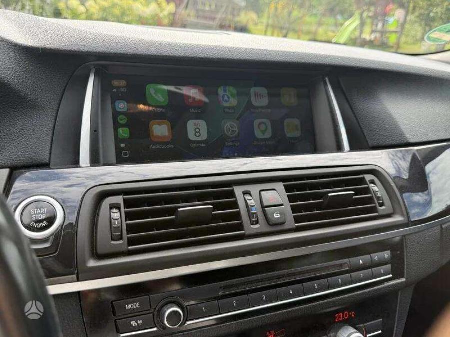 White BMW 525 2011 in Alytus, with an engine capacity of 2.99 L and mileage of 244 thousand km for 8800 €, photo 9 on AUTOMOTO.COM.LV