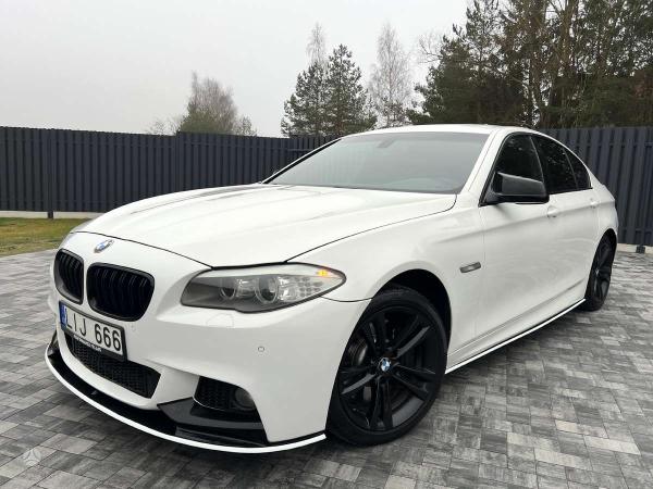Balts BMW 525 2013 Viļņa, ar dzinēja tilpumu 2.00 L un nobraukumu 361 tūkst. km par 9200 €, foto 1 vietnē AUTOMOTO.COM.LV