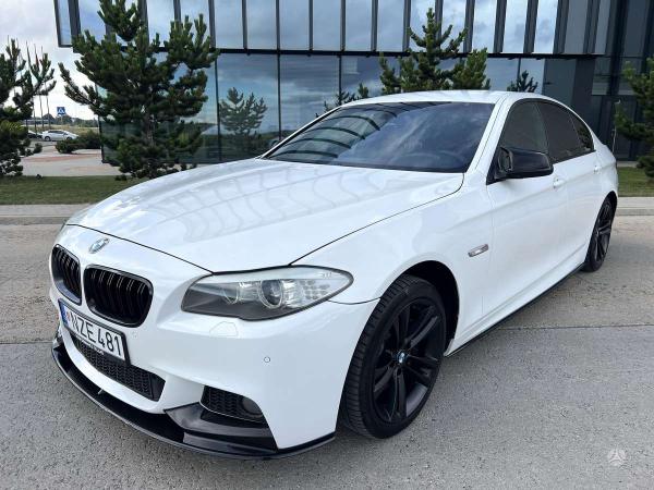 Balts BMW 525 2013 Viļņa, ar dzinēja tilpumu 2.00 L un nobraukumu 380 tūkst. km par 9500 €, foto 3 vietnē AUTOMOTO.COM.LV
