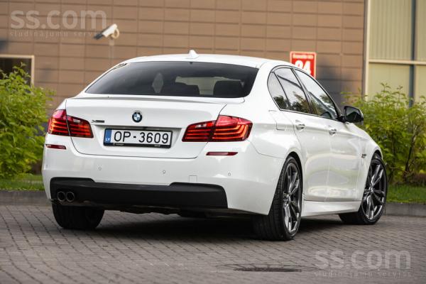 Balts BMW 525 2015 Jelgava, ar dzinēja tilpumu 2.00 L un nobraukumu 286 tūkst. km par 16300 €, foto 8 vietnē AUTOMOTO.COM.LV