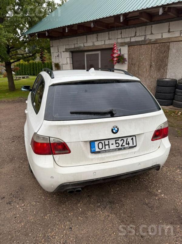 Balts BMW 525 2005 Gulbene, ar dzinēja tilpumu 2.50 L un nobraukumu 318 tūkst. km par 3000 €, foto 7 vietnē AUTOMOTO.COM.LV