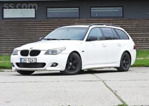Balts BMW 525 2005 Rīga, ar dzinēja tilpumu 2.50 L un nobraukumu 321 tūkst. km par 5300 €, foto  vietnē AUTOMOTO.COM.LV