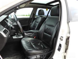Balts BMW 525 2005 Rīga, ar dzinēja tilpumu 2.50 L un nobraukumu 321 tūkst. km par 5300 €, foto 10 vietnē AUTOMOTO.COM.LV