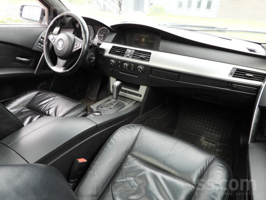Balts BMW 525 2005 Rīga, ar dzinēja tilpumu 2.50 L un nobraukumu 321 tūkst. km par 5300 €, foto 14 vietnē AUTOMOTO.COM.LV