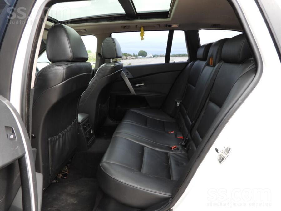 Balts BMW 525 2005 Rīga, ar dzinēja tilpumu 2.50 L un nobraukumu 321 tūkst. km par 5300 €, foto 16 vietnē AUTOMOTO.COM.LV