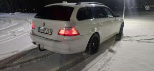 White BMW 525 2008 in Siauliai, with an engine capacity of 2.99 L and mileage of 285 thousand km for 4500 €, photo 4 on AUTOMOTO.COM.LV