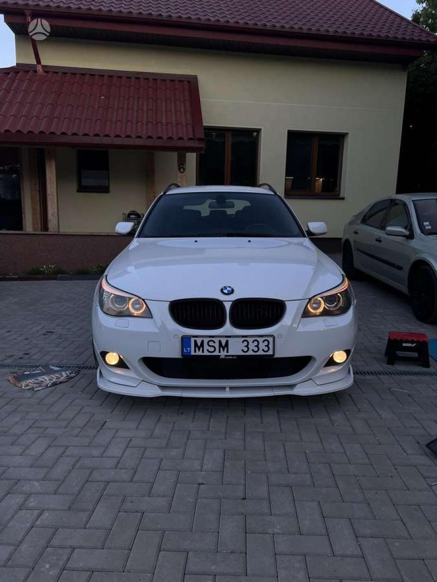 Balts BMW 525 2009 Viļņa, ar dzinēja tilpumu 3.00 L un nobraukumu 256 tūkst. km par 6200 €, foto 1 vietnē AUTOMOTO.COM.LV