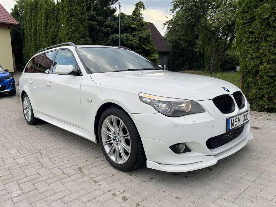 Balts BMW 525 2009 Viļņa, ar dzinēja tilpumu 3.00 L un nobraukumu 256 tūkst. km par 6200 €, foto 4 vietnē AUTOMOTO.COM.LV