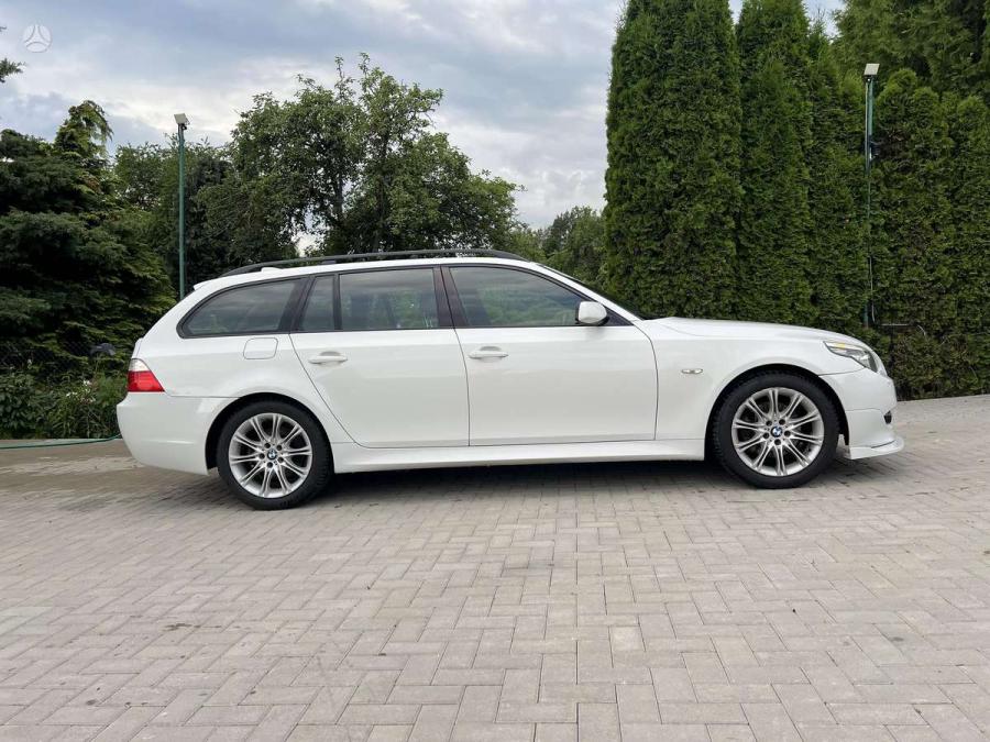 Balts BMW 525 2009 Viļņa, ar dzinēja tilpumu 3.00 L un nobraukumu 256 tūkst. km par 6200 €, foto 5 vietnē AUTOMOTO.COM.LV