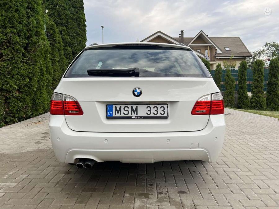 Balts BMW 525 2009 Viļņa, ar dzinēja tilpumu 3.00 L un nobraukumu 256 tūkst. km par 6200 €, foto 7 vietnē AUTOMOTO.COM.LV