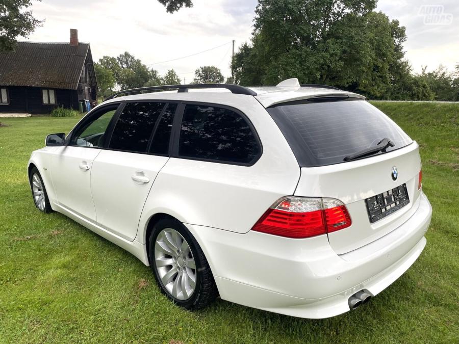 Balts BMW 525 2009 Alīta, ar dzinēja tilpumu 3.00 L un nobraukumu 365 tūkst. km par 3999 €, foto 4 vietnē AUTOMOTO.COM.LV