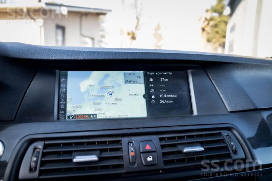 White BMW 525 2011 in Riga, with an engine capacity of 3.00 L and mileage of 341 thousand km for 8990 €, photo 22 on AUTOMOTO.COM.LV