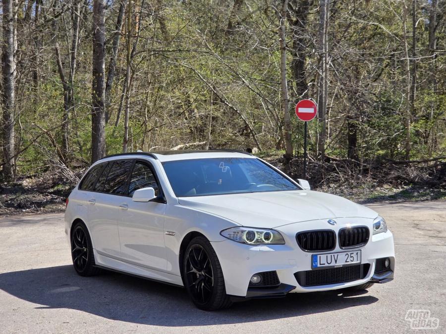 White BMW 525 2012 in Kaunas, with an engine capacity of 3.00 L and mileage of 300 thousand km for 9000 €, photo 4 on AUTOMOTO.COM.LV