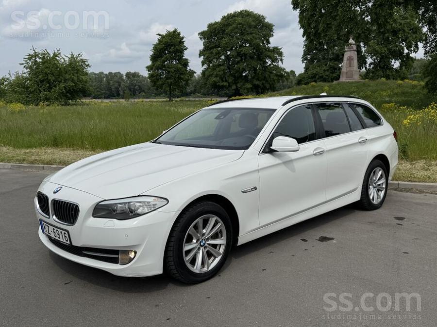 Белый БМВ 525 2012 в Рига, объемом двигателя 2.00 л и пробегом 0 тыс. км за 6950 €, фото 1 на AUTOMOTO.COM.LV