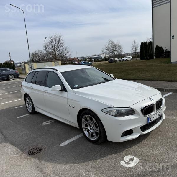 White BMW 525 2012 in Riga, with an engine capacity of 2.00 L and mileage of 269 thousand km for 8800 €, photo 2 on AUTOMOTO.COM.LV