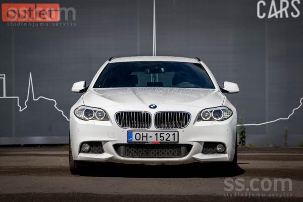BMW 525 2012 Rīga vietnē Balts BMW 525 2012 Rīga, ar dzinēja tilpumu 2.00 L un nobraukumu 271 tūkst. km par 8990 €, foto 3 vietnē AUTOMOTO.COM.LV