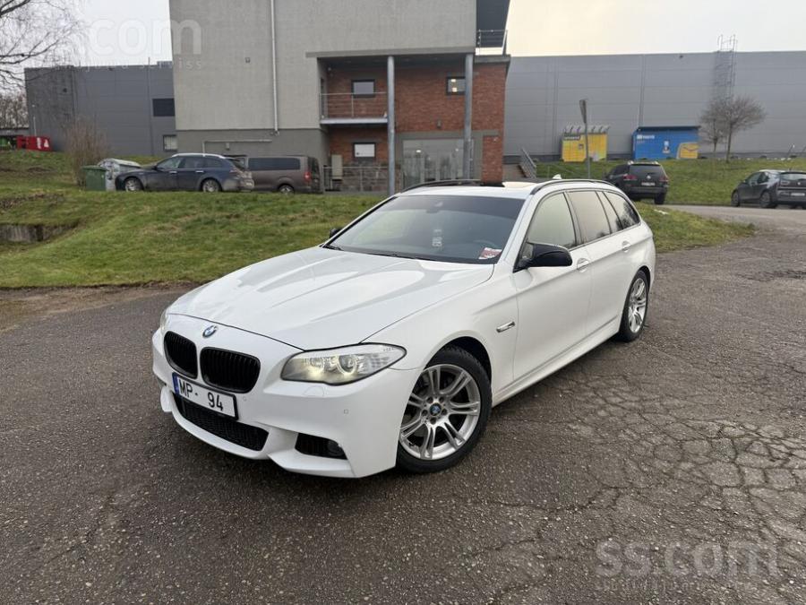 White BMW 525 2013 in Cesis, with an engine capacity of 2.00 L and mileage of 245 thousand km for 11950 €, photo 32 on AUTOMOTO.COM.LV