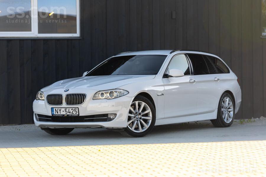 Balts BMW 525 2013 Jelgava, ar dzinēja tilpumu 2.00 L un nobraukumu 289 tūkst. km par 10900 €, foto 1 vietnē AUTOMOTO.COM.LV
