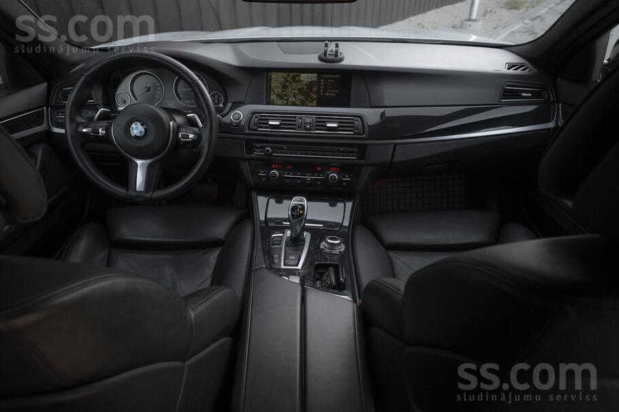 Balts BMW 525 2013 Jelgava, ar dzinēja tilpumu 2.00 L un nobraukumu 289 tūkst. km par 10900 €, foto 9 vietnē AUTOMOTO.COM.LV